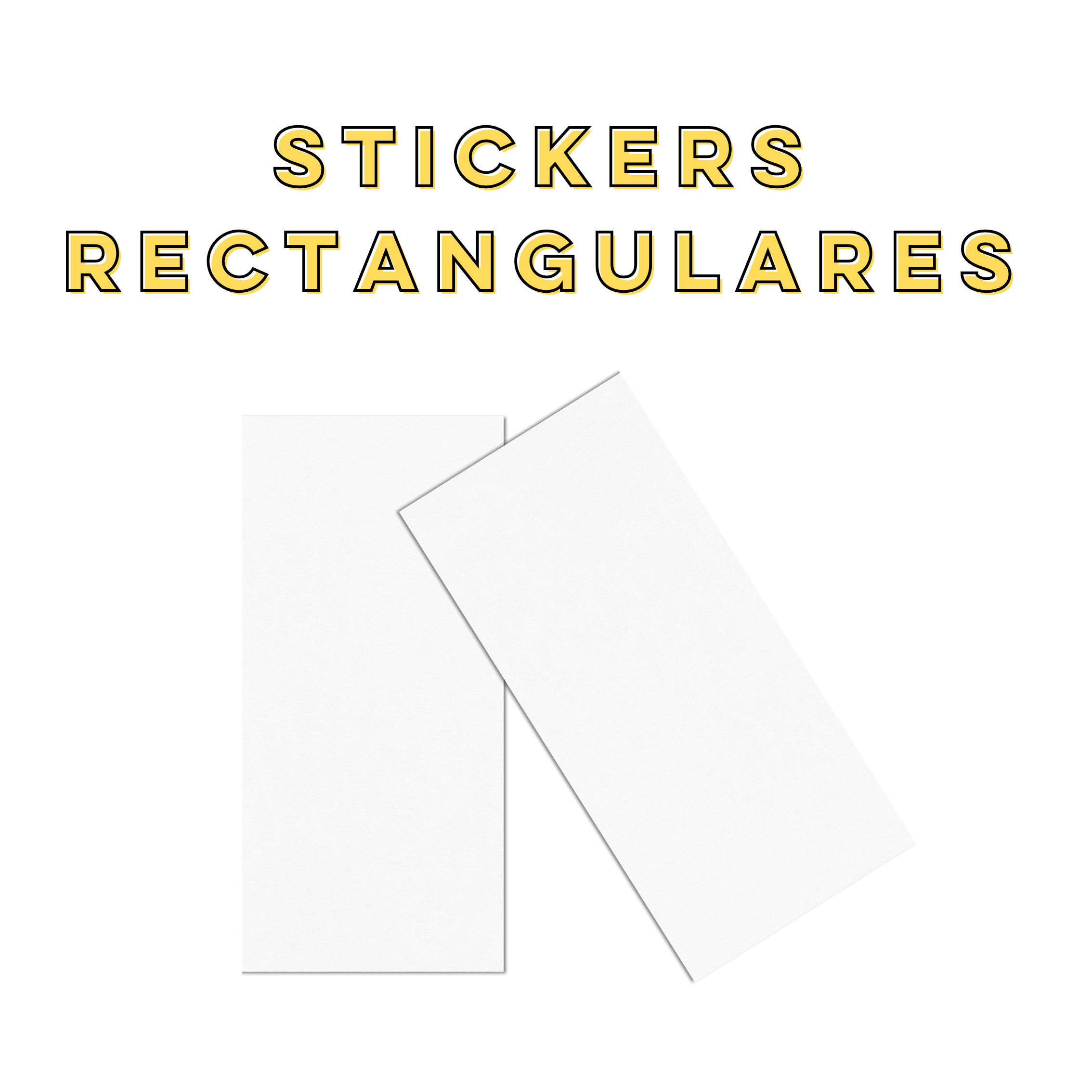 Stickers Rectangulares – The Printing House México